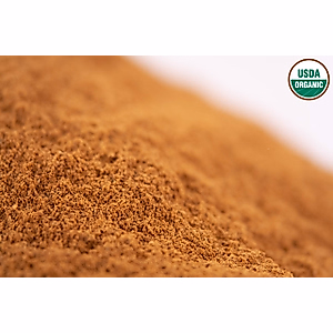 Ceylon Cinnamon Powder (1LB) | 100% CERTIFIED Organic | Freshly Ground Premium Sri Lanka Cinnamon For Exquisite Flavor and Aroma | Gluten Free & Non-GMO | Controlled and Packed in USA Food Facility