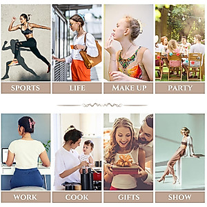 CNHUALIN 4 Macaron Hair Claw Clips - 4.3 Inch To Hold Hair Without Sliding Out Of Place Hair Clamps，Claw Clips For Thick Hair