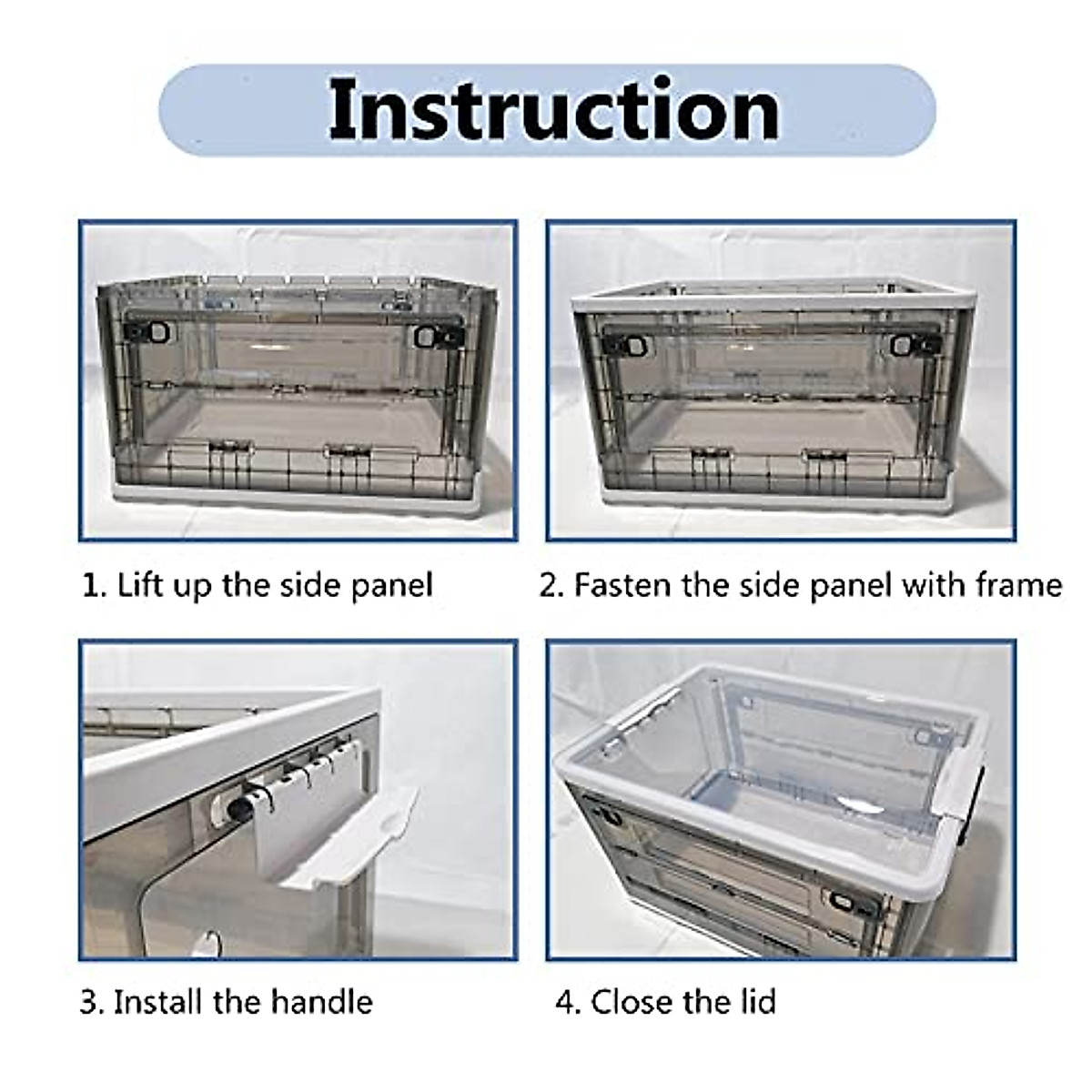 Portable Hedgehog Cage Carrier with Wheels and Handles, Collapsible Hamster Cage Plastic Rat House Indoor Outdoor Small Critter Habitat Pet Travel Carrier Box for Hedgehog,Hamster,Rat,Bearded Dragon