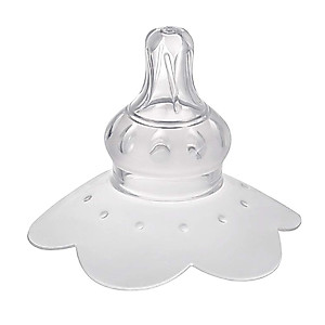 EXCEART 1 Pair Breastfeeding Nipple Shield Nipple Protector for Breastfeed with Latch Difficulties Or Flat Or Inverted Nipples