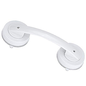 TOPINCN Bathroom Shower Room Anti-Slip Removable Handle with Super Strong Suction Cup for More Safety Hand Rail Support Bathroom Balance Bar