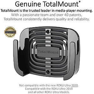TotalMount Roku Ultra Mounting System (Not Compatible With Roku Ultra Models Purchased After September 2020)
