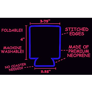 Funny Guy Mugs Back-To-Back World War Champs Collapsible Neoprene Can Coolie - Drink Cooler