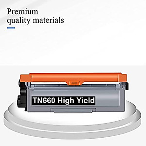 TN660 Compatible TN-660 Black Toner Cartridge Replacement for Brother MFC-L2700DW MFC-L2680W HL-L2300D DCP-L2520DW Printer Toner.(1 Pack)