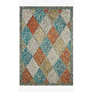 Loloi II Spectrum Collection SPE-02 Sunset / Ocean, Contemporary 2'-0" x 5'-0" Accent Rug
