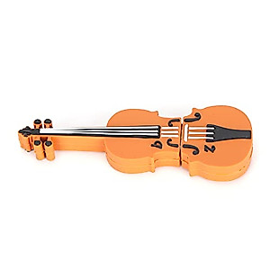 Cartoon Violin Shape USB Flash Drive, USB2.0 Memory Thumb Stick U Disk for Computer Kids and Friends Gifts(128GB)