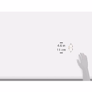 Leviton 5627-W 20 Amp, 120/277 Volt, Decora Single-Pole / Single-Pole AC Combination Switch, Commercial Grade, Grounding, White
