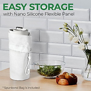 EconoHome Premium Silicone Food Warmer for Parties, Buffet, Holidays - Roll Up Electric Powered Food Warming Tray to Keep Your Food Warm - 3 Heat Levels, Large Surface Area