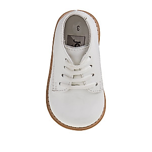 JOSMO baby girls Unisex Walking First Walker Shoe, White, 3.5 Infant US