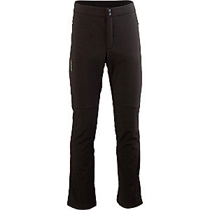 Swix Men's Corvara Softshell Classic Nordic Winter Sports Cross Country Skiing Pants, Black, Large