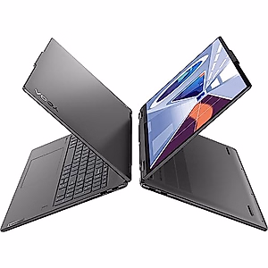 Lenovo 2023 Newest Yoga 7i 16" WUXGA Touch 2-in-1 Laptop, 13th Gen Intel 10-Core i5-1335U, 8GB LPDDR5 RAM, 512GB SSD, Intel Iris Xe Graphics, 2xThunderbolt, Backlit KB, FP, Win11 Home, Storm Grey
