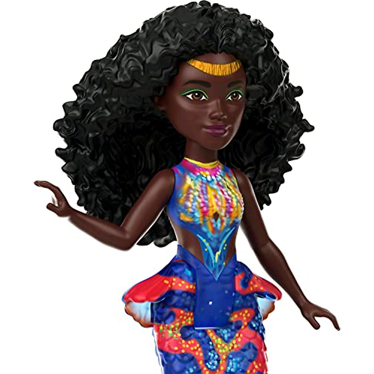 Disney The Little Mermaid Ariel and Sisters Small Doll Set, Collection of 7 Mermaid Dolls, Toys Inspired by The Movie