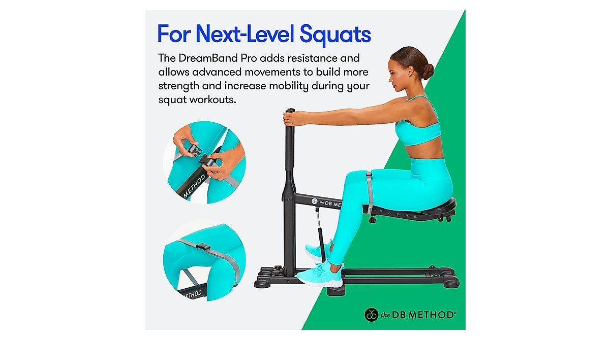 The DB Method DreamBand Pro Resistance Band for Glute Activation