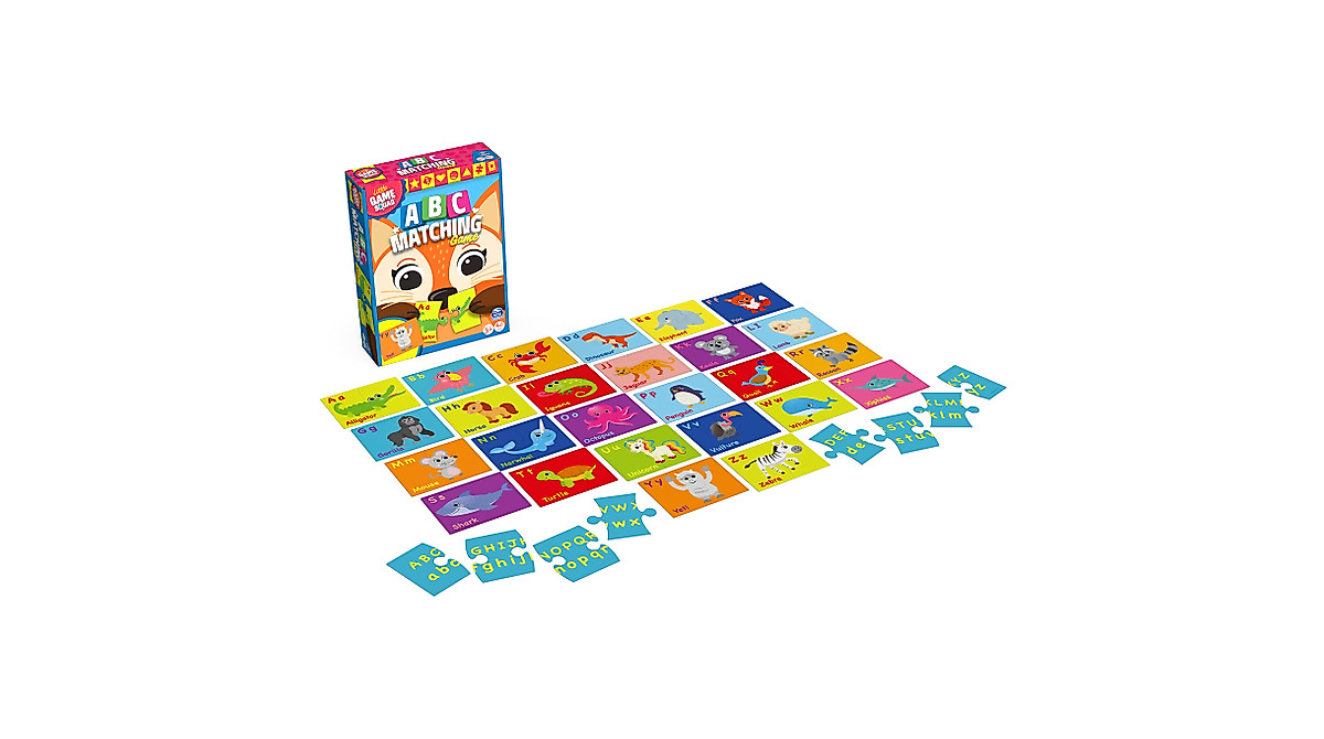 Spin Master Match and Learn Puzzle Game Bundle