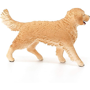 Schleich Farm World, Animal Figurine, Farm Toys for Boys and Girls 3-8 years old, Female Golden Retriever