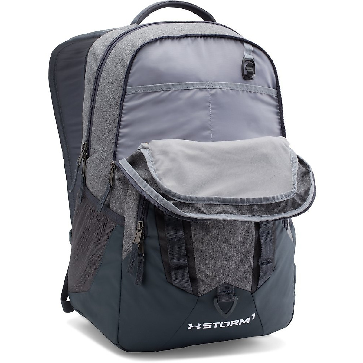 Under Armour Storm Recruit Backpack, Graphite /White, One Size Fits All