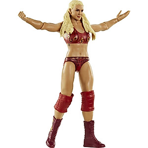 WWE MATTEL Charlotte Action Figure Series 122 Action Figure Posable 6 in Collectible for Ages 6 Years Old and Up