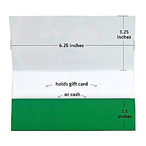Iconikal Christmas Gift Card/Money Holders and Envelopes, 30-Count