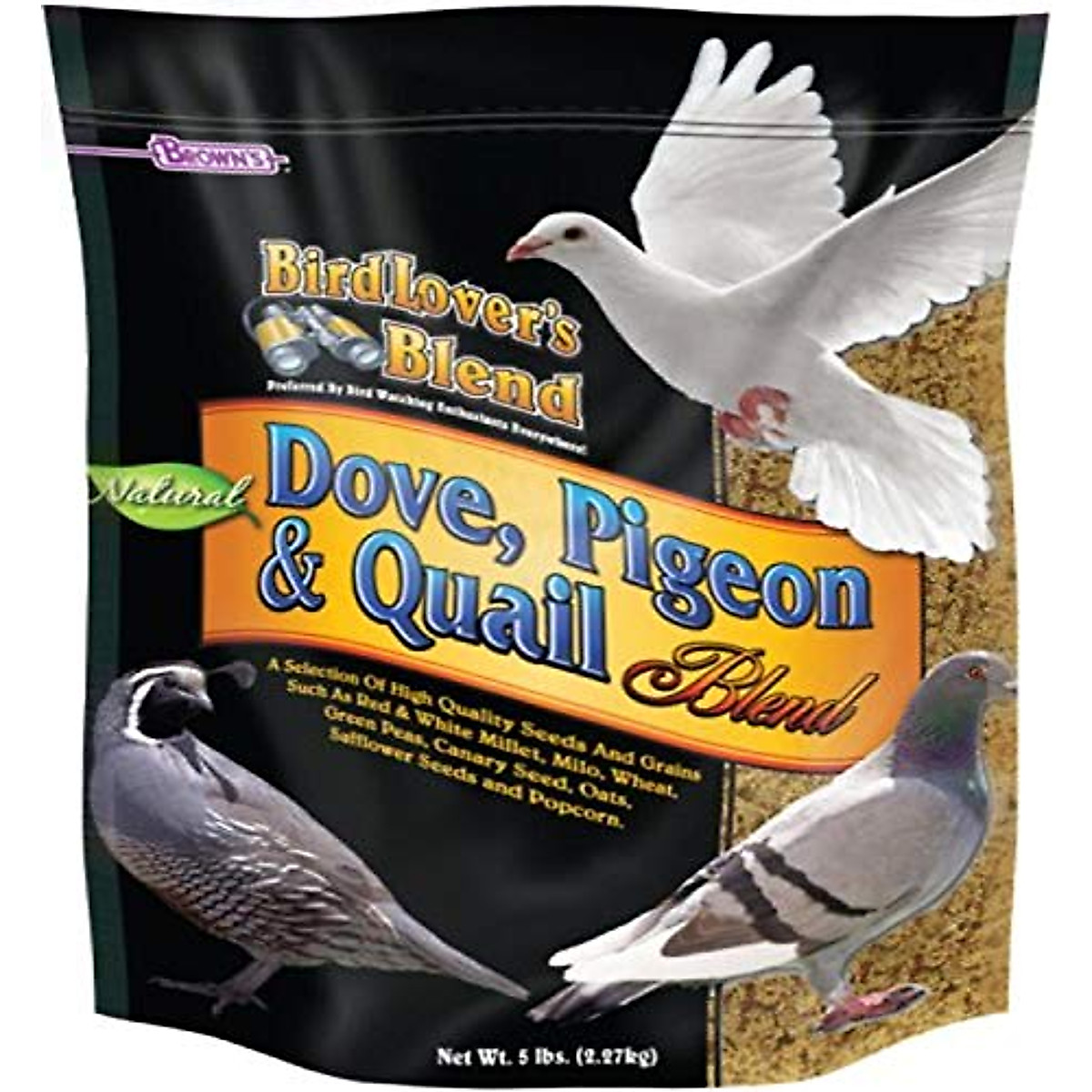 F.M. Brown'S Bird Lover'S Blend Dove Food For Pets, 5-Pound