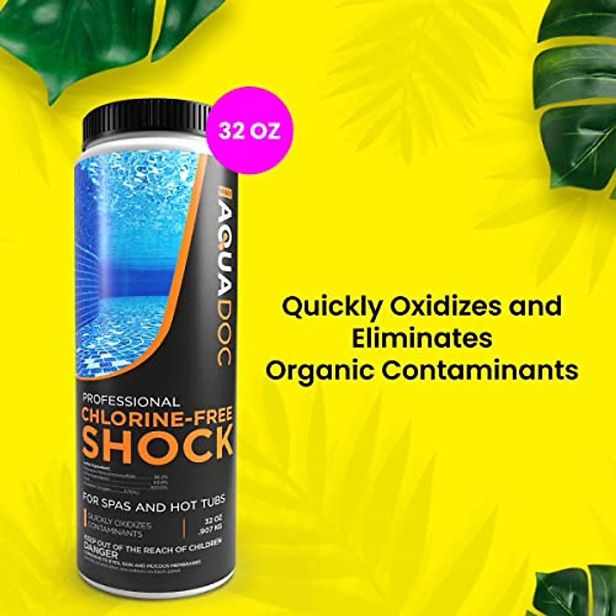 Hot tub Kit to fix Odors and Smelly Water - with Spa Chlorine & Other Hot Tub Chemicals