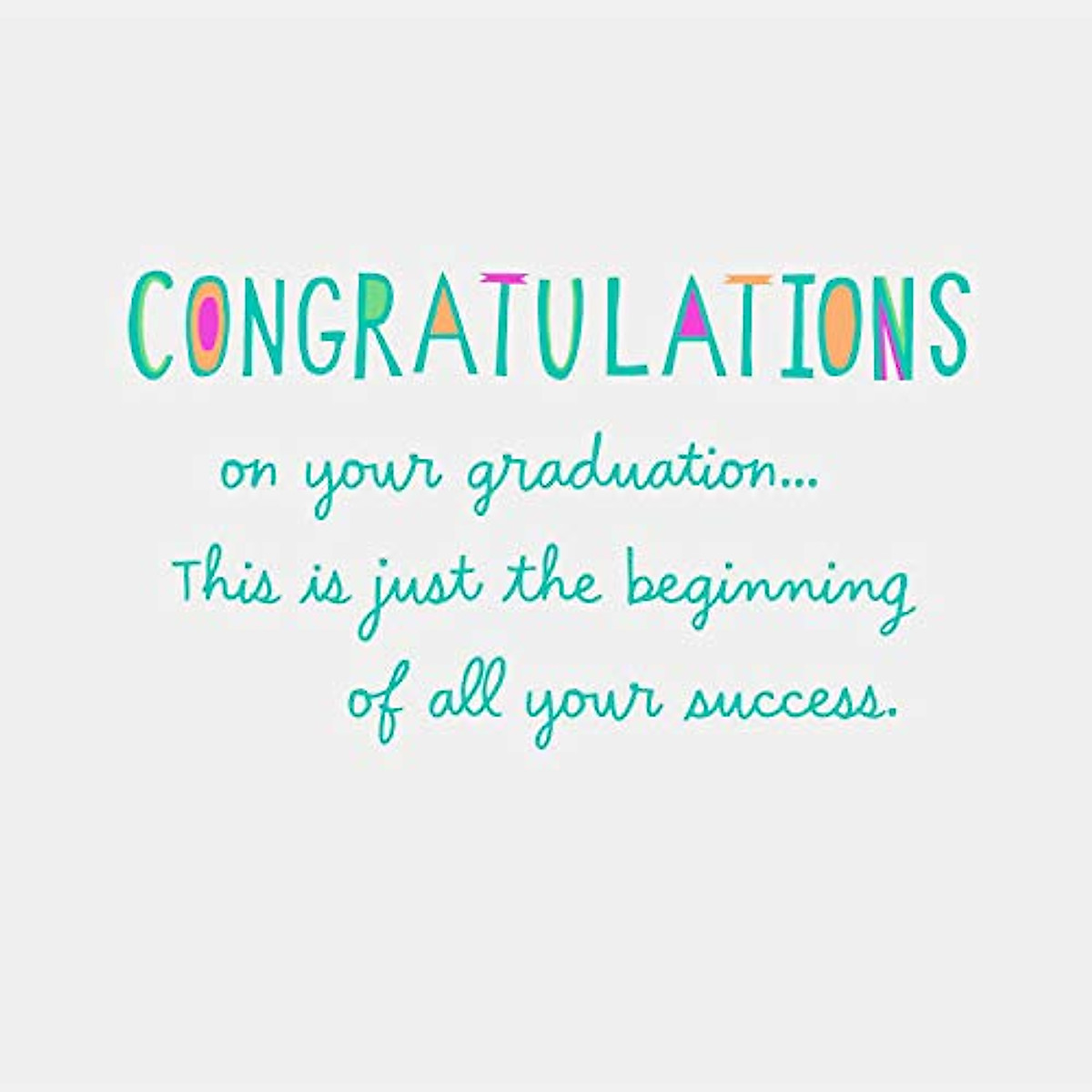 Hallmark Mahogany Graduation Card (Ain't No Stopping You) (399GGJ2043)