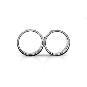 Urban Body Jewelry 9mm Stainless Steel Taper & Tunnel Ear Stretching Kit (6 Pieces)