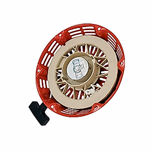 YAMAKATO GX340 GX390 Recoil Starter Pull Start Assembly w/Pull Cord for Honda GX610 GX620 and Clones 339c 389cc 420cc 439cc 459cc Red 28400-ZE3-W01ZA for Pressure Washers Generators etc.