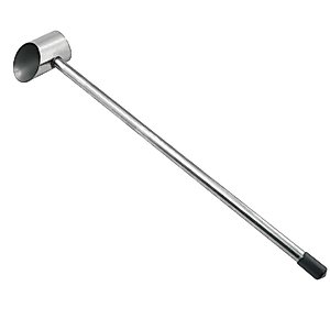 JJHXSM Large Caliber Models of Silver Stainless Steel Sugar Spoon for Cotton Candy Long Handle Sugar Spoon Cotton Candy Machine Spare Parts