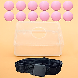 3 Sets Baby Shower Games Funny Bridal Shower Games Activities - Funniest Baby Shower Game Ever, Ice Breakers for Boy or Girl, Ping Pong Twerk Game (Pink)