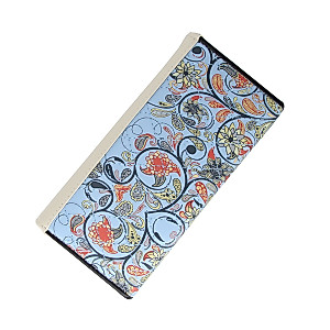 Womens Leather Wallet Purse Handbag Floral Money Clips Credit Card Case Holder