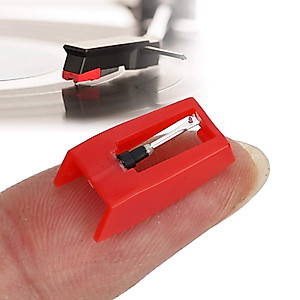 Zerodis Record Player Needle, 4pcs Turntable Replacement Record Player Cartridge Needle for Record Player Phonograph