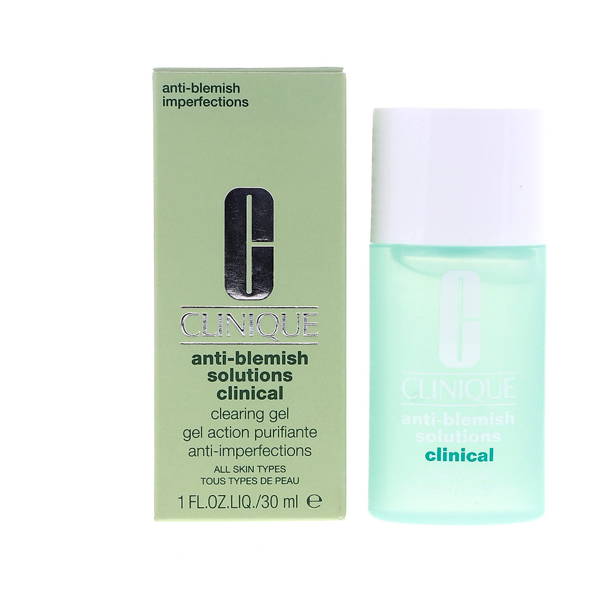 New! Acne Solutions Clinical Clearing Gel, 1 oz / 30 ml