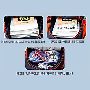 HHZIYA Toddler School Backpack 3D Cartoon Comic Backpacks Waterproof Lightweight Elementary Kids Schoolbag for Boys Girls,Royal Blue