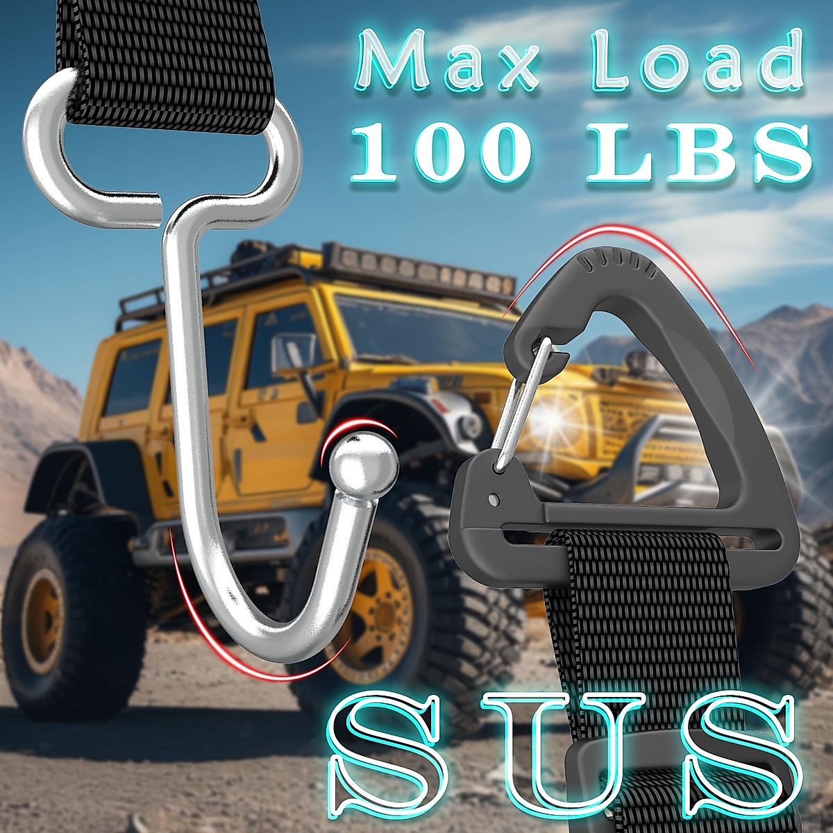 QUIDAOSO Car Purse Holder Hook, Car Seat Headrest Hooks for Purses and Bags Cute, Metal Adjustable Hidden Hooks for Handbag, Hanger Storage Organizer, Heavy Duty 100 lbs. (P1)