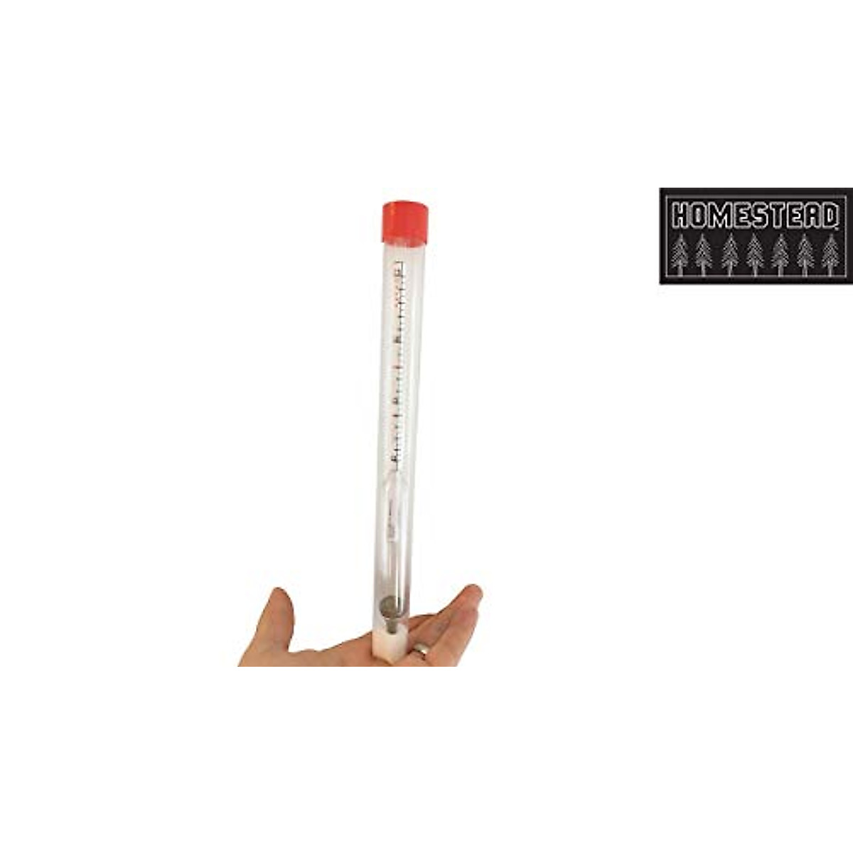 Maple Syrup Hydrometer - Measure Sugar and Moisture Content (Density) of Boiled Sap - Baume and Brix Scale - Calibrated to Create Pure Maple Syrup