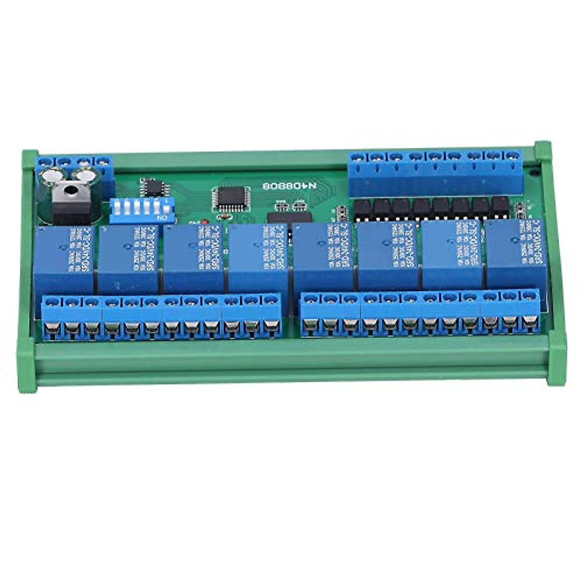 PLC Expansion Board, Professional 9600BPS 6 Working Modes RS485 Relay Module for 64 Devices in Parallel