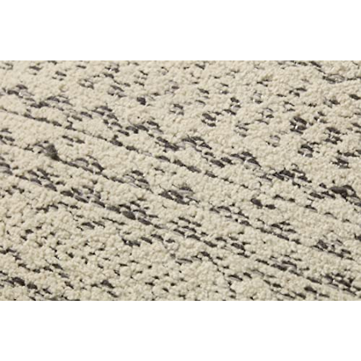 Loloi PAR0009 Throw-Pillows, 18'' x 18'' Cover w/Poly, Charcoal/Ivory