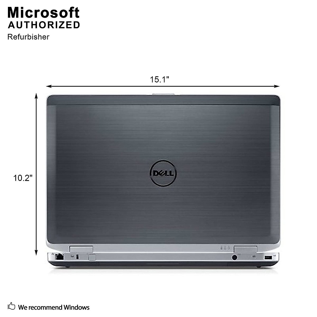 Dell Latitude E6530 15.6INCH FHDplus (19201080), Intel Core I5 3210M Upto 3.1G, 8G DDR3, 512GB SSD, DVD, WiFi, VGA, HDMI, USB 3.0, Win10 64 Bit-Multi-Language(CI5)(Renewed)
