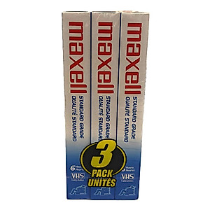 Maxell Standard Grade VHS Videocassette (214048)