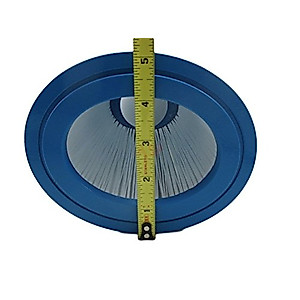 American Spa Parts Oval,Filter, 27 sqft, 9-3/4" Tall X 6-1/4" Wide at Widest Part of Oval (1) 3" Hole and (1) 4 1/8" Oval Hole Fits Dream Maker Spas