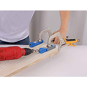 Workmates Spliceable Pocket Hole Jig/Pocket Hole Jig kit with 9 inch clamp/two hole pocket screw jig