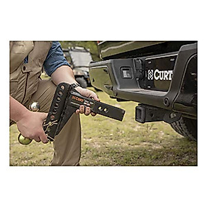 CURT 45910 Replacement Shank for Adjustable Trailer Hitch Ball Mount #45900 or #45907, Fits 2-Inch Receiver