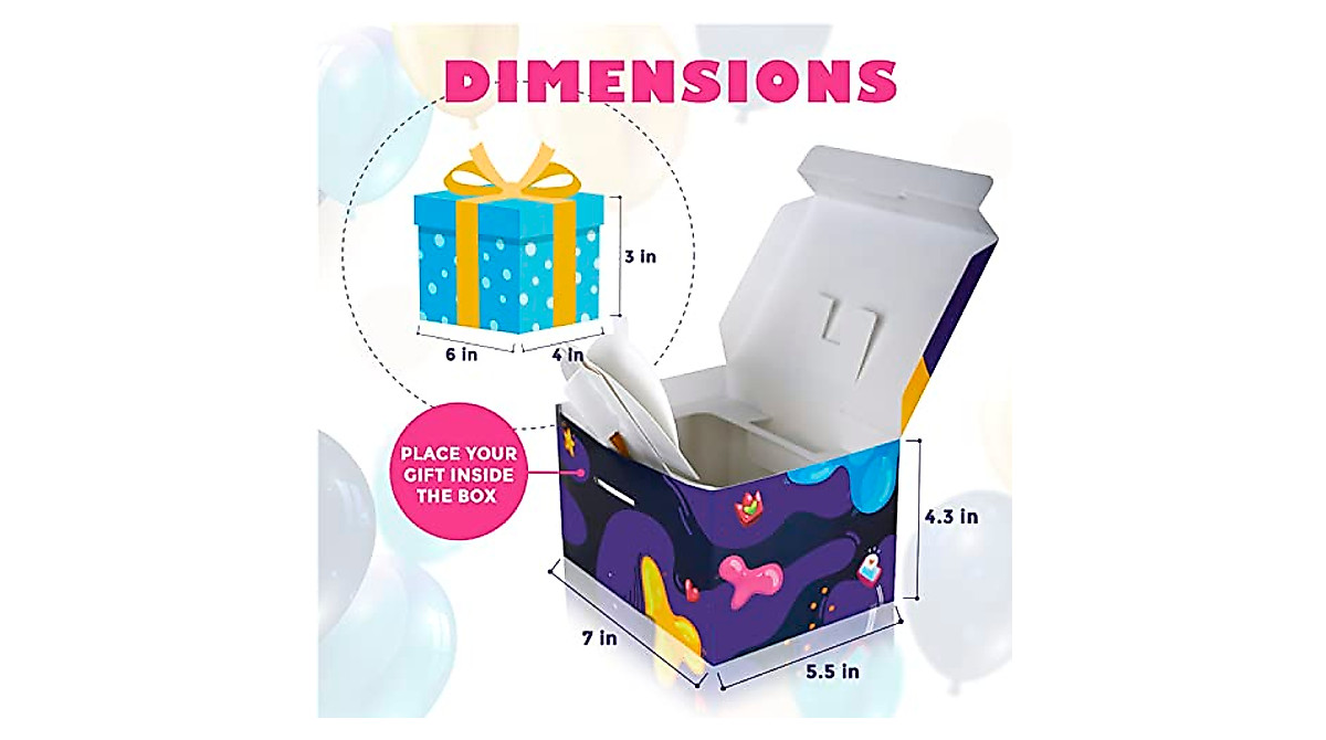 FETTIPOP Exploding Confetti Gift Box - Premium Surprise
