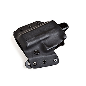 L.A.G. TACTICAL, INC., Defender Series, OWB/IWB Holster, Fits SIG P226R/MK25, Kydex, Right Hand, Black Finish