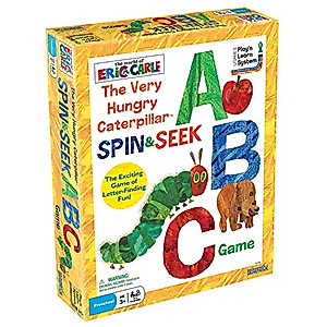 Briarpatch The World of Eric Carle The Very Hungry Caterpillar Spin & Seek ABC Game