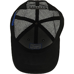 Costa XL Trucker Hat, Tuna, Black + Black