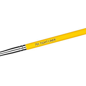 Bdellium Tools Professional Makeup Brush - Studio Series 761 Tight Liner - With Soft Synthetic Fibers, For Precise Application of Eyeshadow (Yellow, 1pc)