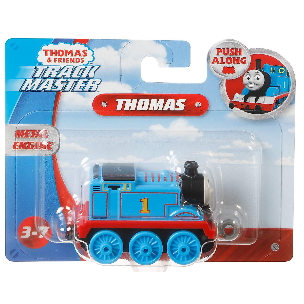 Thomas & Friends Trackmaster, Thomas Small Push Along Die-Cast Metal Train