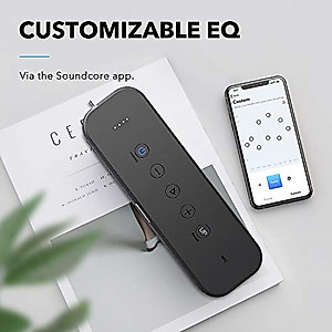Upgraded, Anker Soundcore Boost Bluetooth Speaker with Well-Balanced Sound, BassUp, 12H Playtime, USB-C, IPX7 Waterproof, Wireless Speaker with Customizable EQ via App, Wireless Stereo Pairing