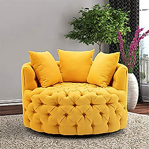 FANYE Oversized Power Lift Recliner Chair for Elderly W/Massage and Heat, 42.9", Yellow